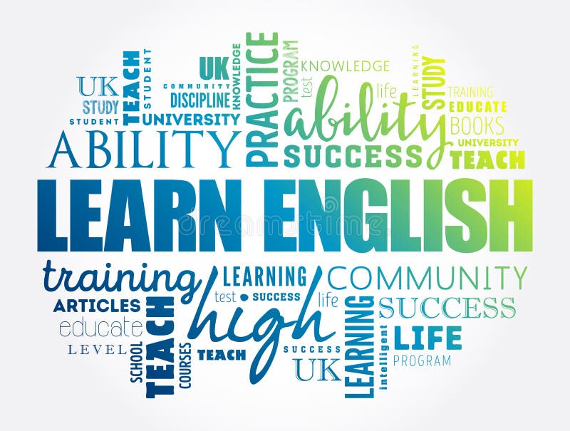 Learn English Collage Stock Illustrations – 256 Learn English Collage ...