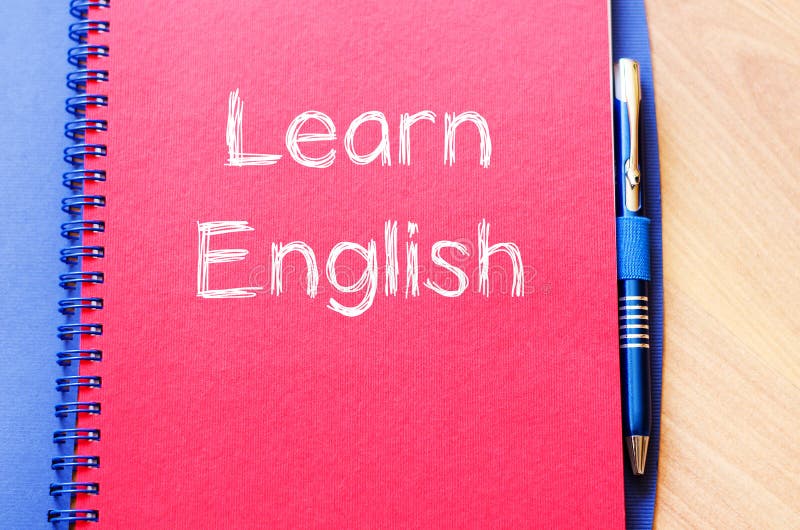 Learn english text concept stock image. Image of foreigner - 89837897