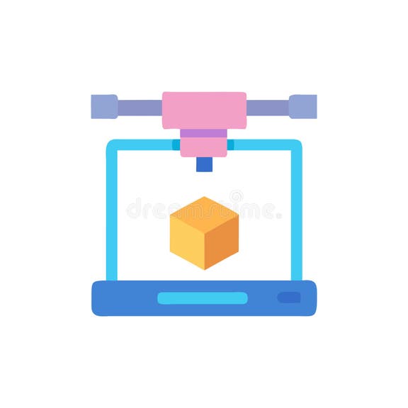 Essential 3D Printer Technologies Explained Stock Illustration ...