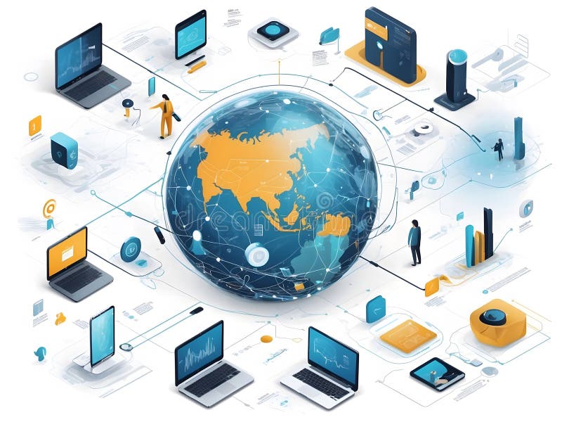 The Essential of Data Privacy and Protection Stock Photo - Image of ...