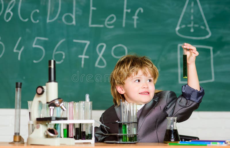 Learn for Future. Biology Science. Result. Medical Concept. Little ...