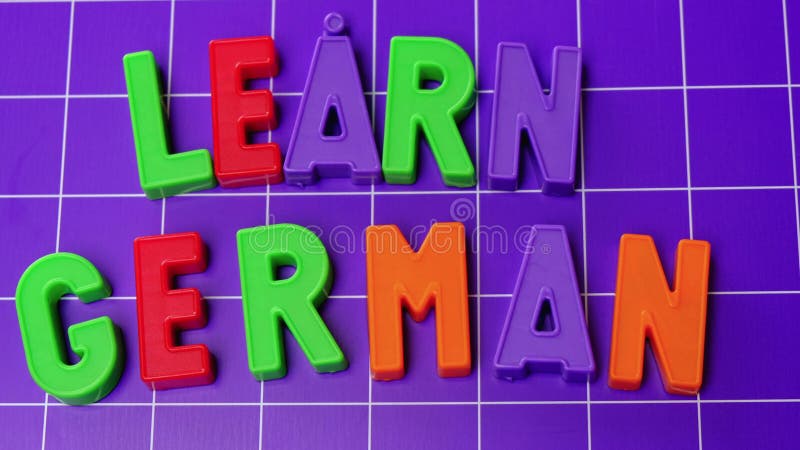 German Language Learning Exam 3d Animation Loop Deutsch Fluency Improve ...