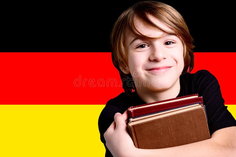 German Language Shows Germany Communication and Words Stock ...