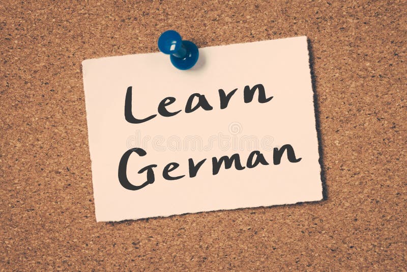 Learn German stock image. Image of bulletin, international - 77224319