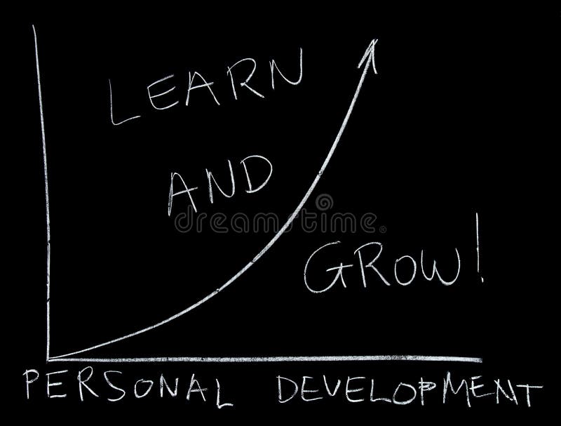 Learn and grow stock illustration. Illustration of ambition - 33582985