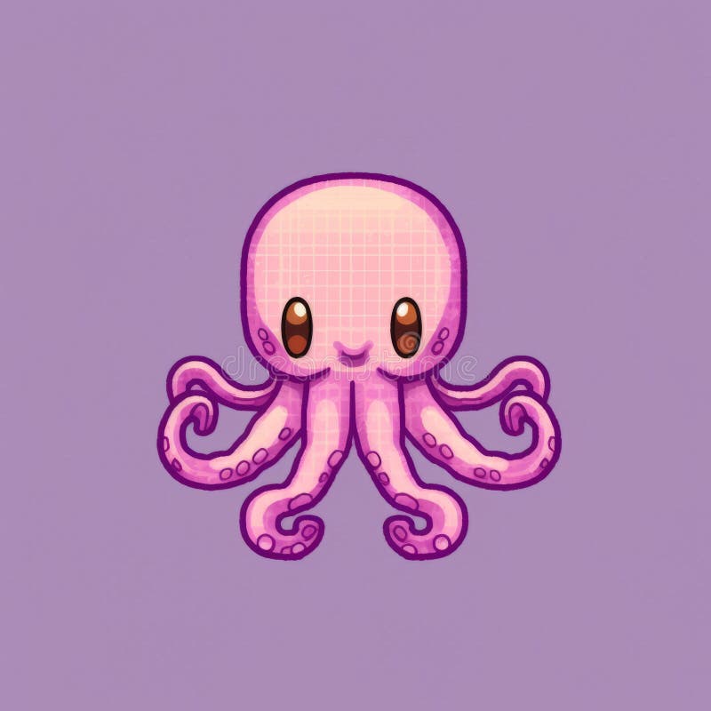 Pixel Octopus Stock Illustrations – 240 Pixel Octopus Stock ...