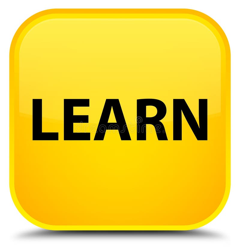 Learn Special Yellow Square Button Stock Illustrations – 8 Learn ...