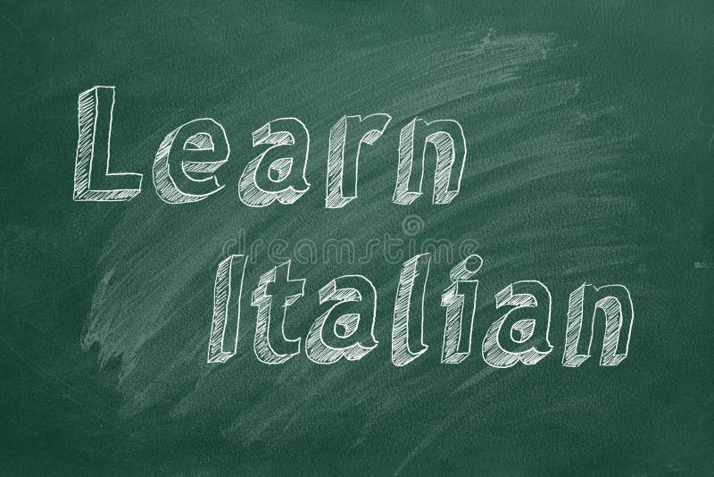 Learn Italian stock image. Image of draw, learning, handwritten - 170531321