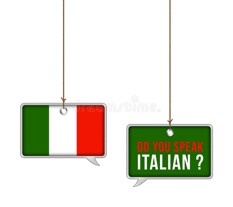 Speaking Italian