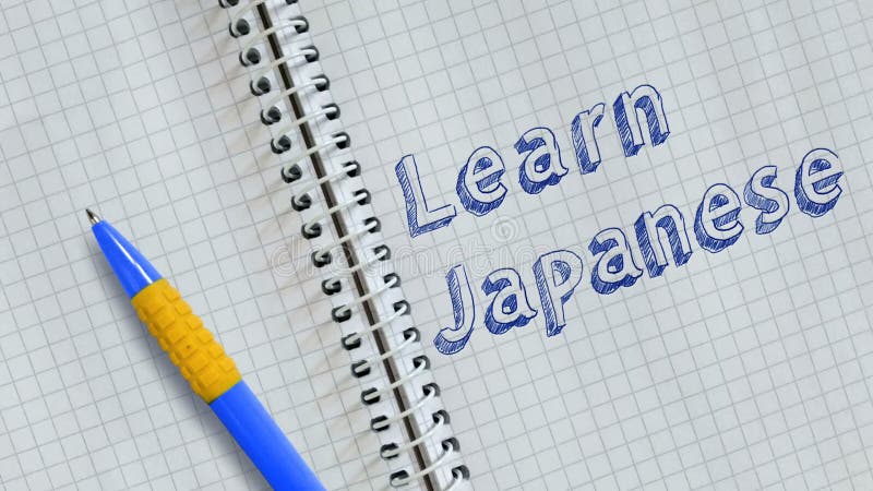 Learn Japanese stock footage. Video of hand, handwriting - 174775922