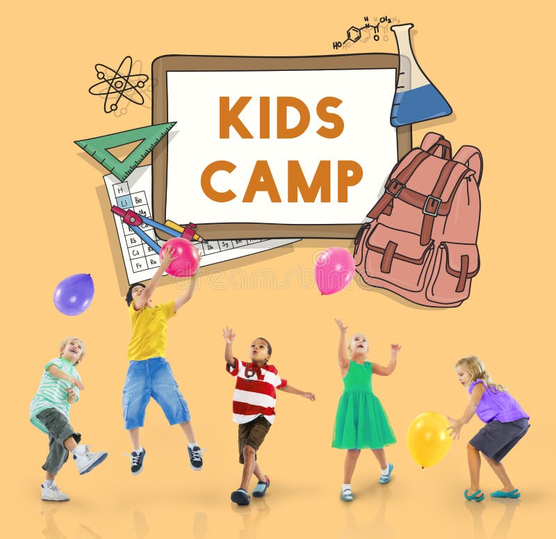 Learn Kids Camp Student Education Concept Stock Image - Image of ...