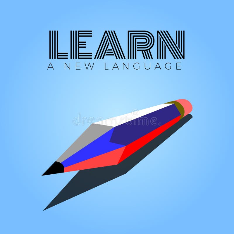Learn language stock vector. Illustration of lesson, concept - 76912182
