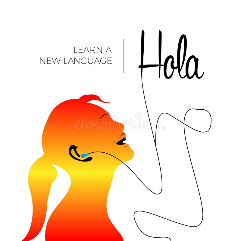 Spanish Language or Spain Web Concept. National Flag Enter Button or ...