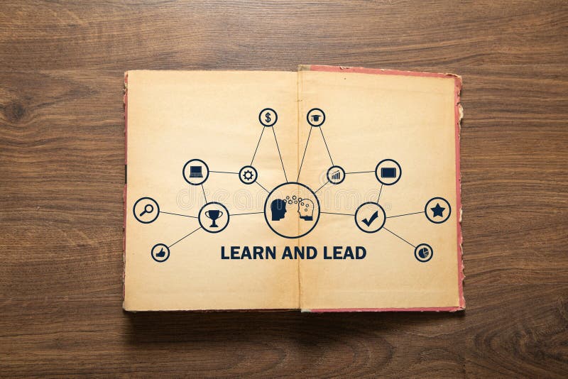 Learn and Lead. Business Concept Stock Image - Image of coach, training ...