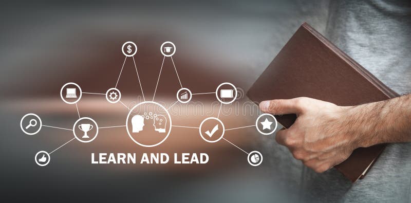 Learn and Lead. Business Concept Stock Photo - Image of performance ...