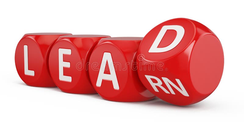 Learn and lead concept stock illustration. Illustration of idea - 60329306