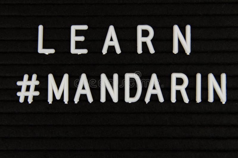 Learn Mandarin Written on Chalkboard with Plastic Letters, Educational ...