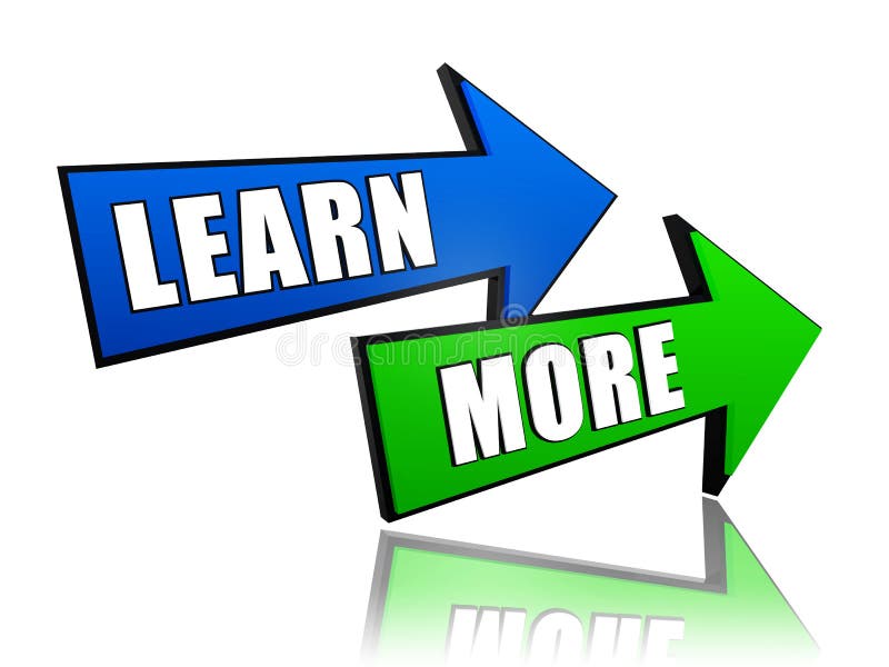 Blue Internet Web Button LEARN MORE Icon Stock Vector - Illustration of ...