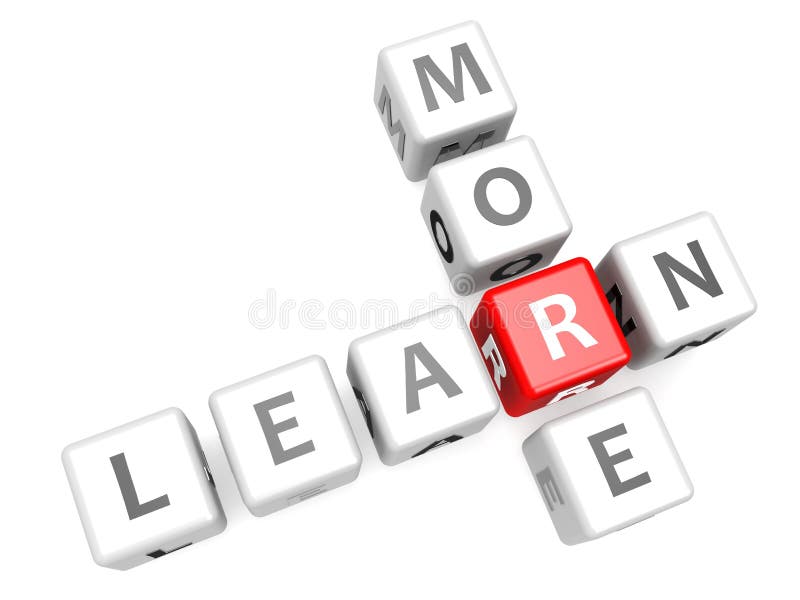 Learn more stock illustration. Illustration of buzzwords - 34103432