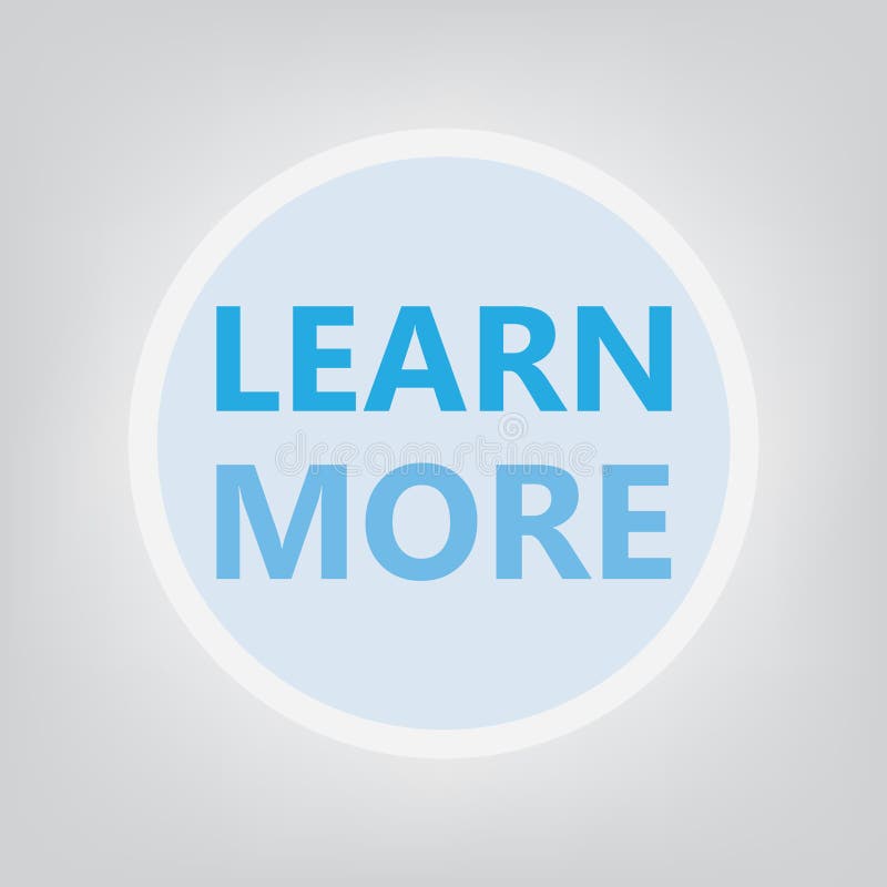 Learn more concept stock vector. Illustration of word - 122921184