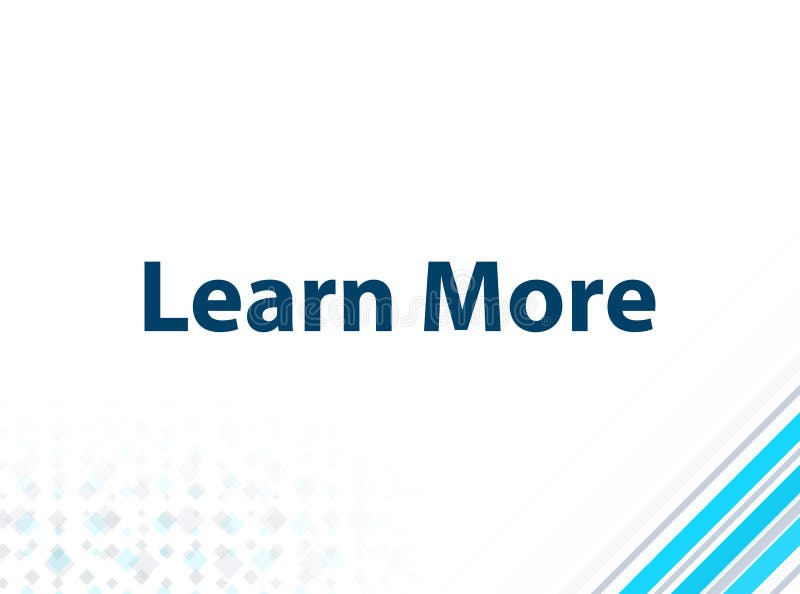Learn More Modern Flat Design Blue Abstract Background Stock ...
