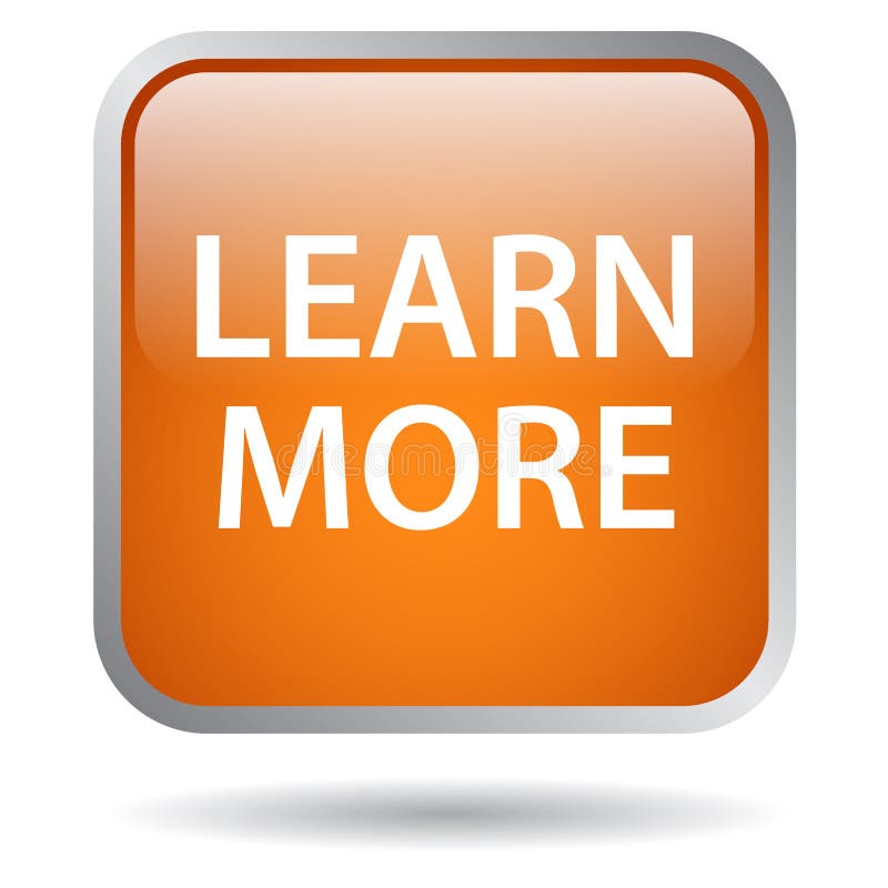 Learn more web button stock illustration. Illustration of blue - 119339789