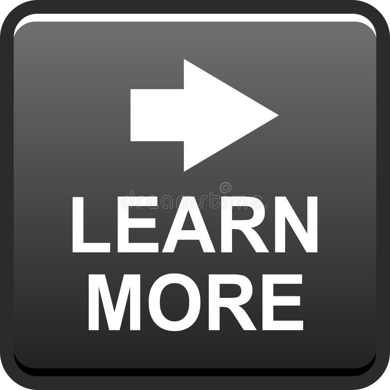 Learn More Buttons Colorful on White Stock Vector - Illustration of ...