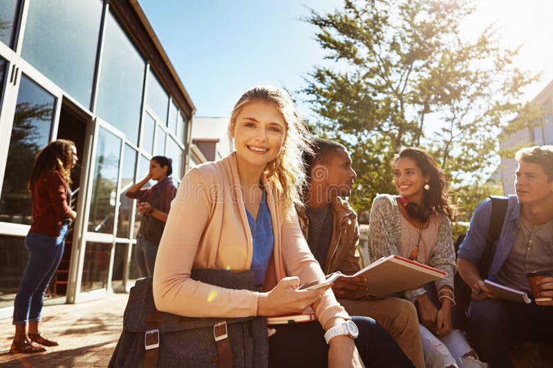 We Learn so Much in Our Study Group Sessions. Portrait of a Student ...