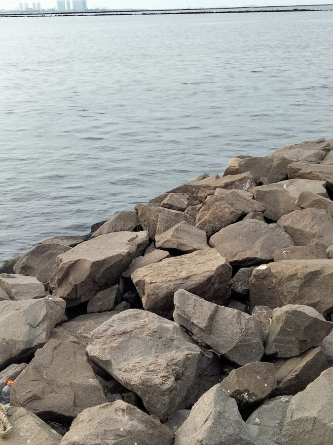 Learn from the Rocks on the Beach. Stay Strong and Strong, Even Though ...