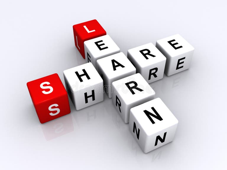 Learn and share stock illustration. Illustration of learn - 29437831