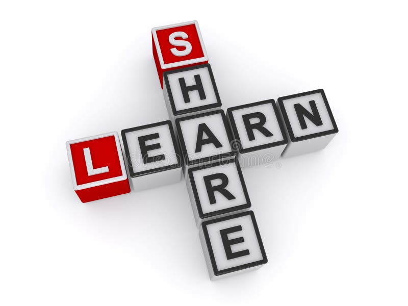 Learn and share stock illustration. Illustration of learn - 29437831