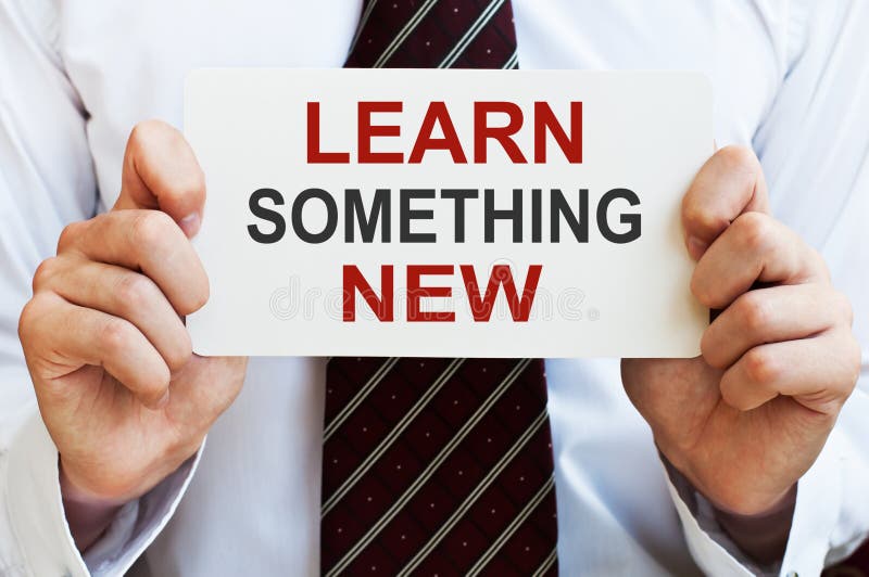 Learn Something New stock photo. Image of corporate, motivation - 70410302