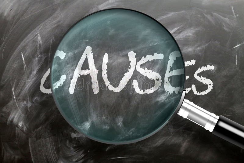 Learn, Study and Inspect Causes - Pictured As a Magnifying Glass ... Learn, Study and Inspect Causes - Pictured As a Magnifying Glass ...