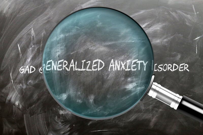 Learn, Study and Inspect Gad Generalized Anxiety Disorder Stock ...