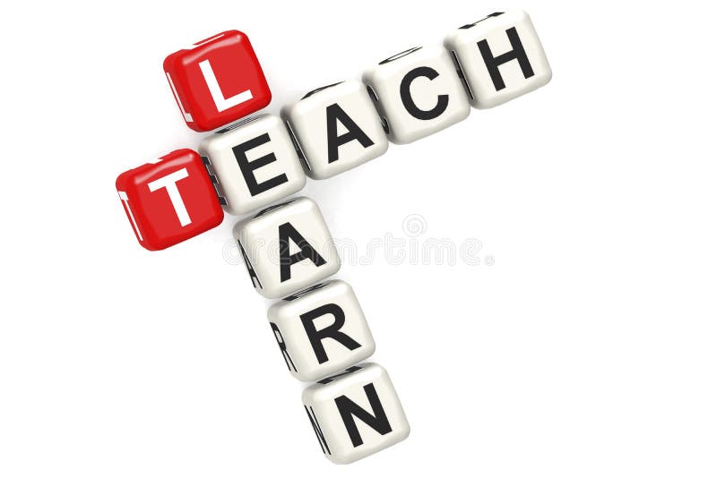 Learn-Do-Teach-Lead. L-D-T-L Matrix Stock Illustration - Illustration ...
