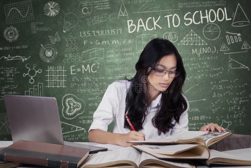 Learner Back To School and Studying in the Class Stock Photo - Image of ...