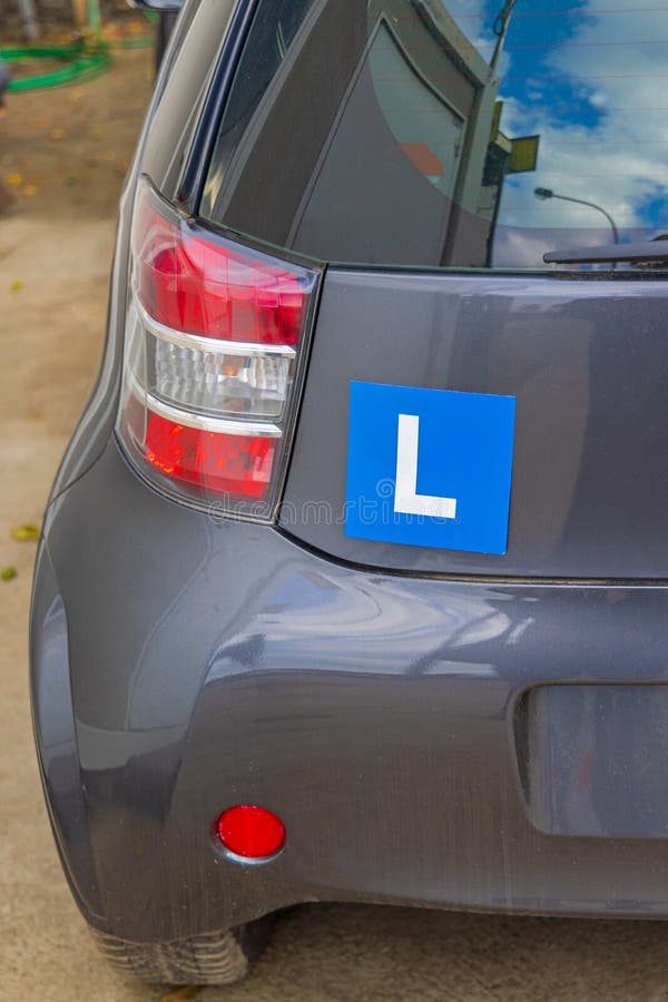 Learner Plate Car stock photo. Image of automobile, vehicle - 234961688