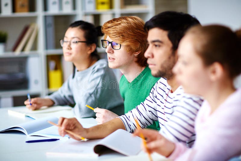 Learners at lecture stock image. Image of knowledge, student - 72599421