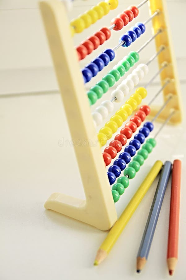 Learning abacus stock photo. Image of calculator, education - 46241758