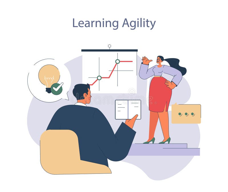 Learning Agility. stock vector. Illustration of innovative - 309821972