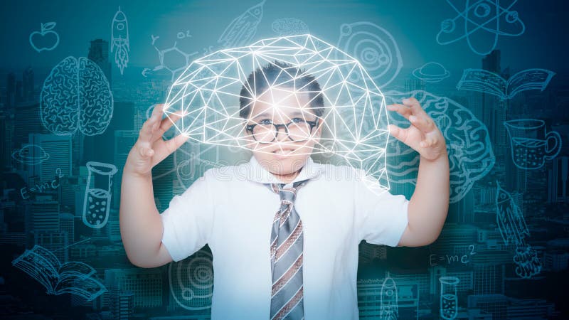 Brain Excellent for Learning Stock Photo - Image of knowledge, kids ...
