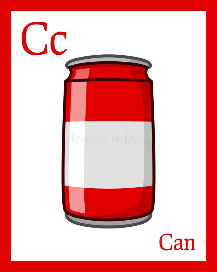 Learning the Alphabet Card - Can Stock Vector - Illustration of cartoon ...