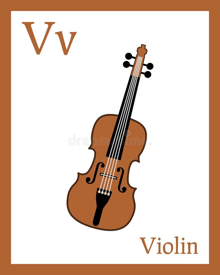 V Violin Stock Illustrations – 95 V Violin Stock Illustrations, Vectors ...