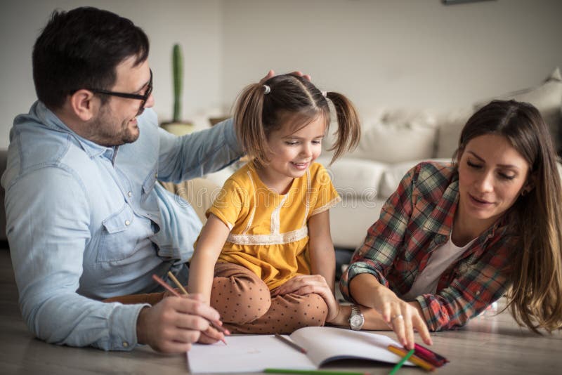 Learning begins at home stock image. Image of caucasian - 175085883