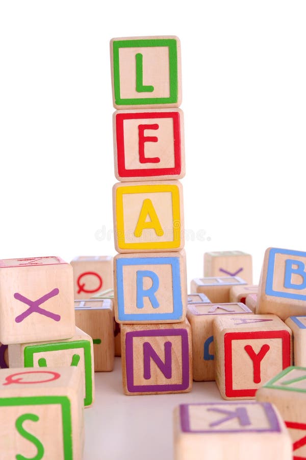 Learning blocks stock photo. Image of grow, numeracy, learning - 1213968