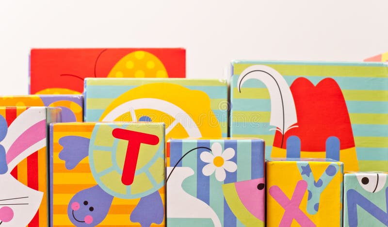 Learning Blocks stock image. Image of daisy, stacking - 14045427