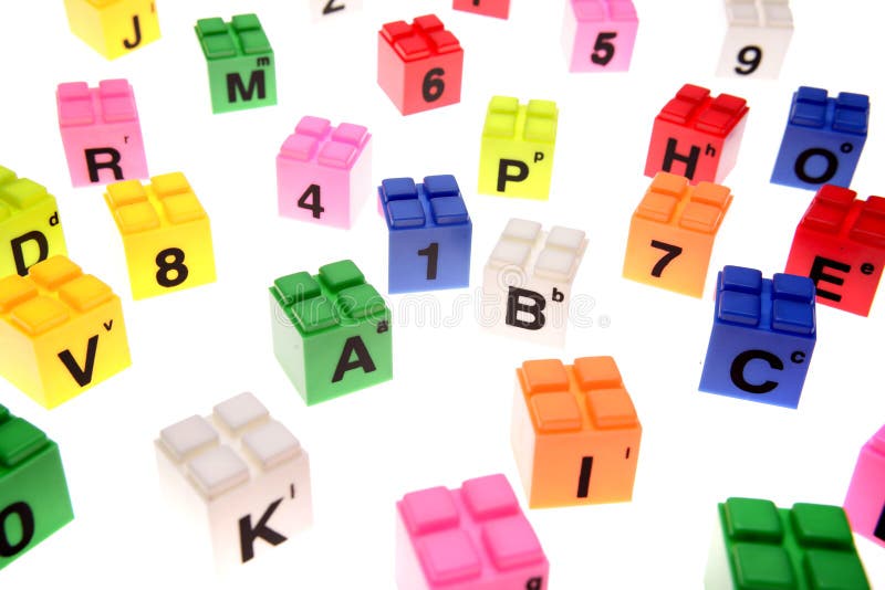 Learning blocks stock image. Image of play, playschool - 3434811