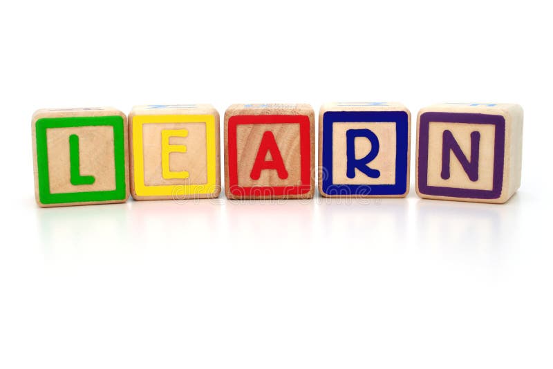 Learning blocks stock photo. Image of learning, kindergarten - 615372