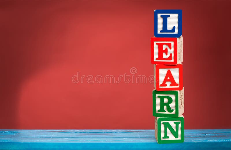 Learning Blocks stock image. Image of structure, blocks - 59746695