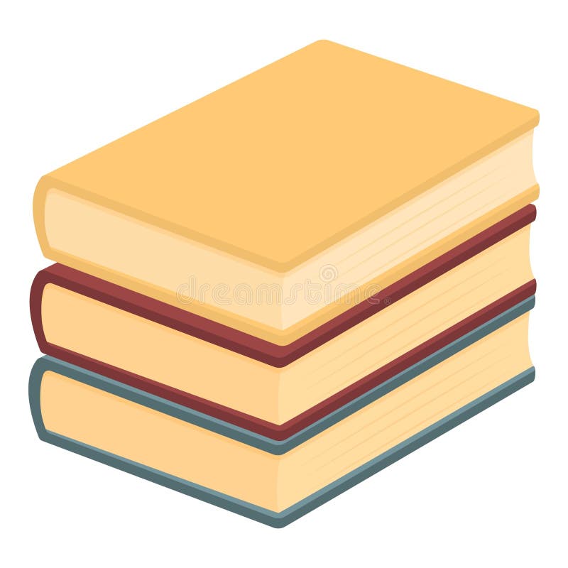 Learning Books Icon Cartoon Vector. Study Book Stock Vector ...